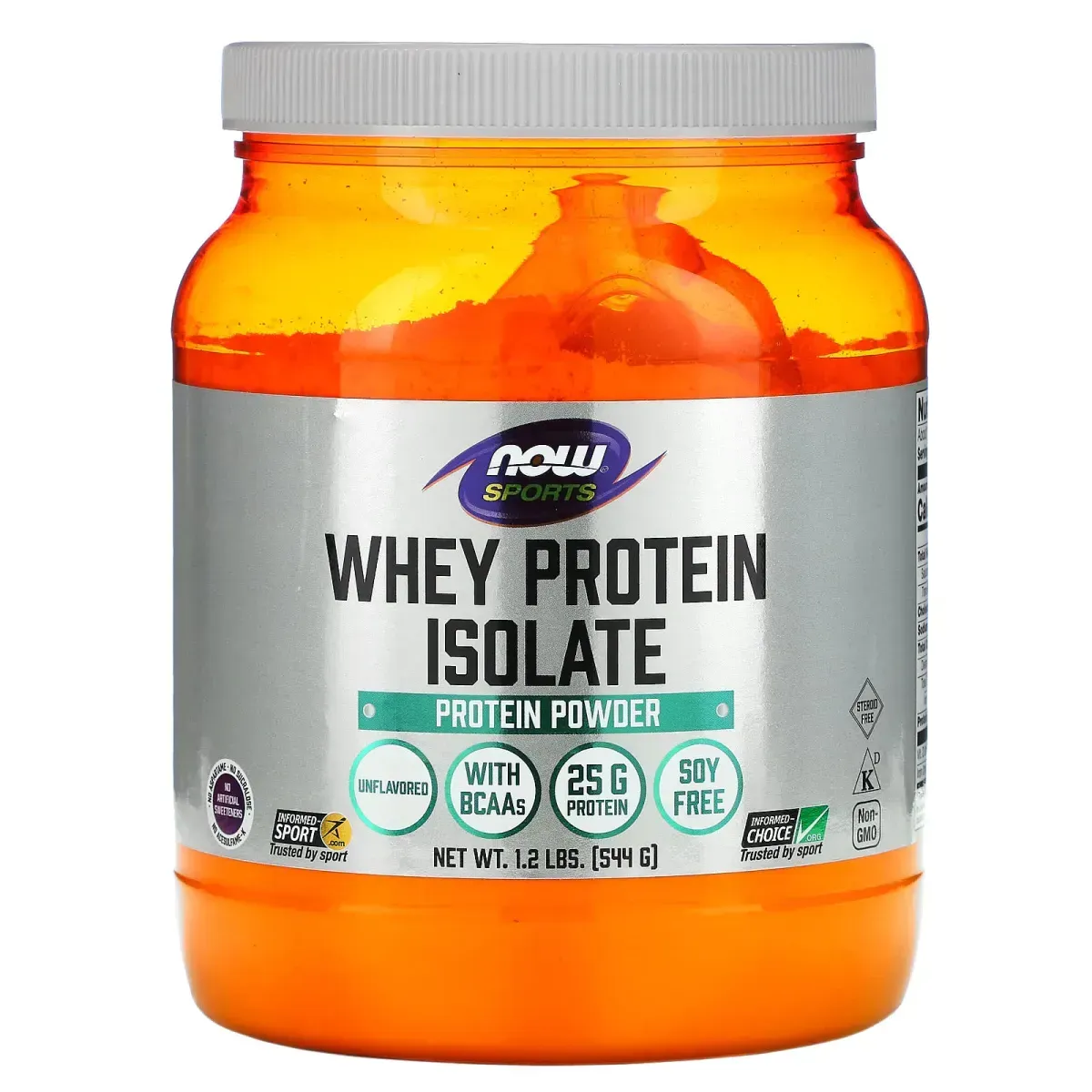 Изолят сывороточного протеина без добавок Now Foods (Whey Protein ...