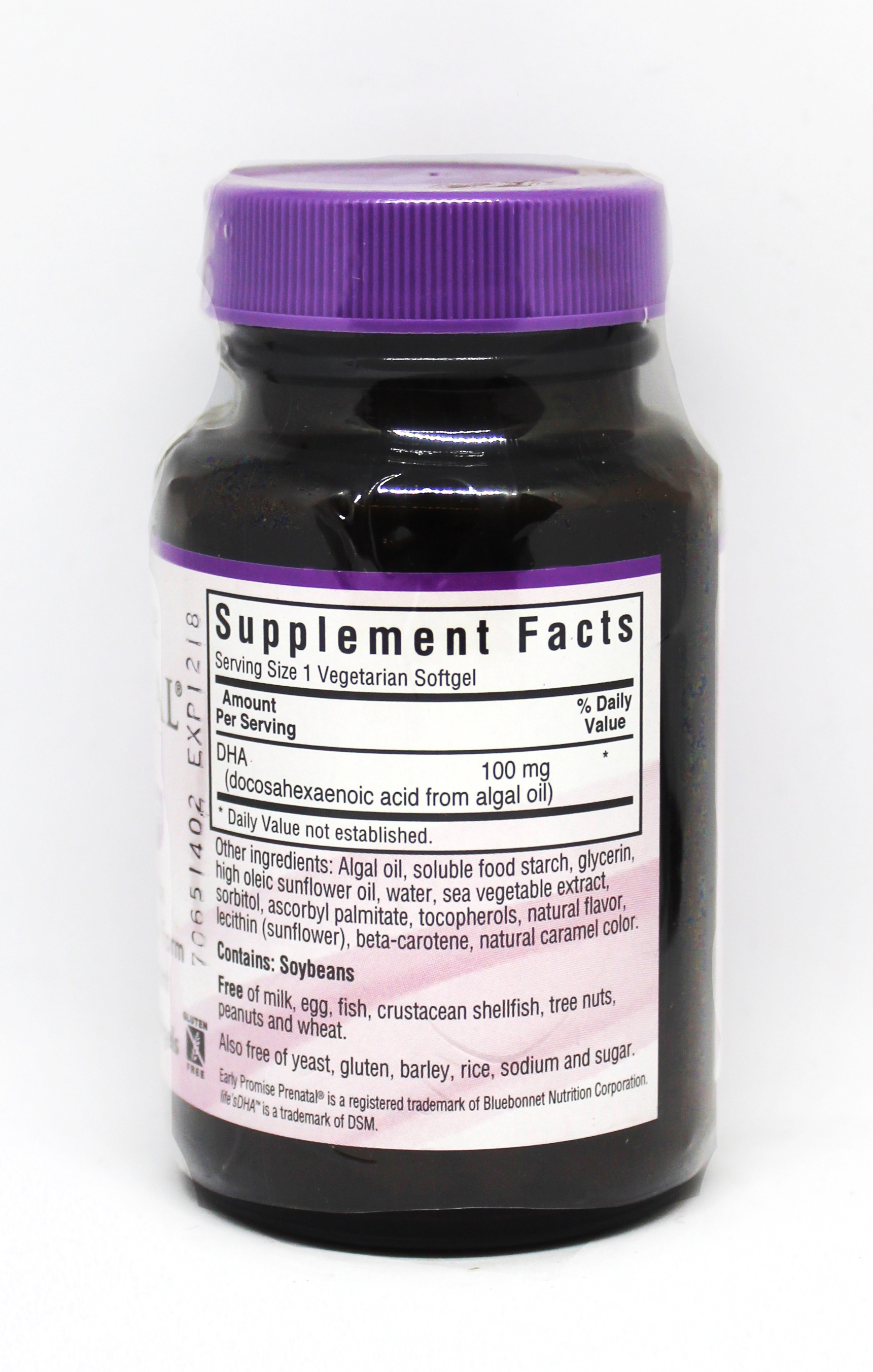 DHA (докозагексаєнова кислота) 100мг, Early Promise Prenatal ...